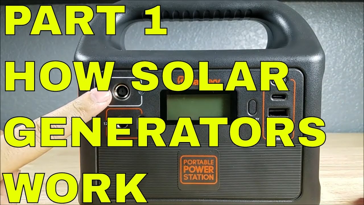 THE BEST RV SOLAR GENERATOR REVIEW 2020 PART 1 JACKERY 160 - YouTube