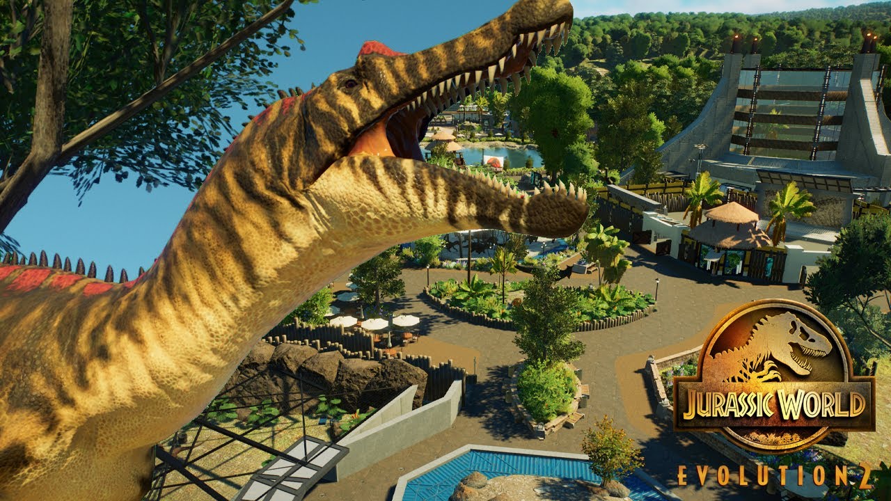 This Super Custom Jurassic World Evolution 2 Park Is AMAZING | Park ...