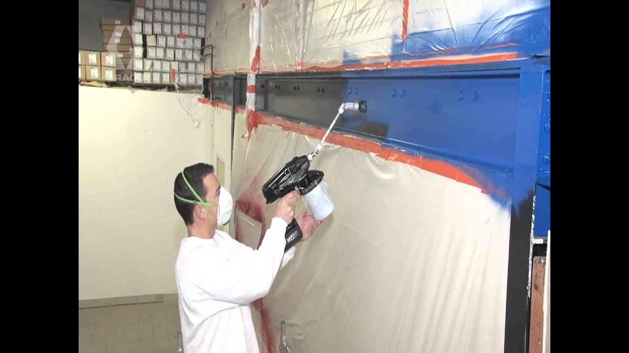 Graco airless Proshot Easymax WP extension short - YouTube