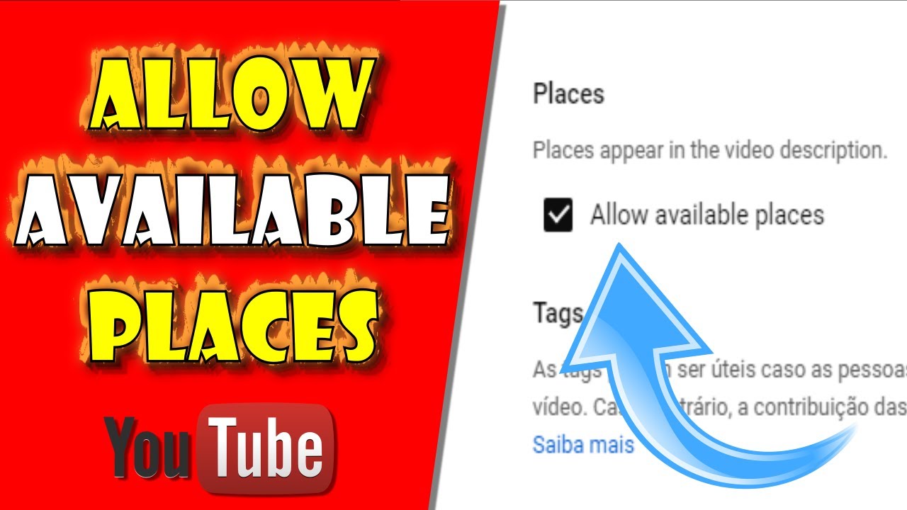 Places Appear in the Video Description - Allow Available Places ...