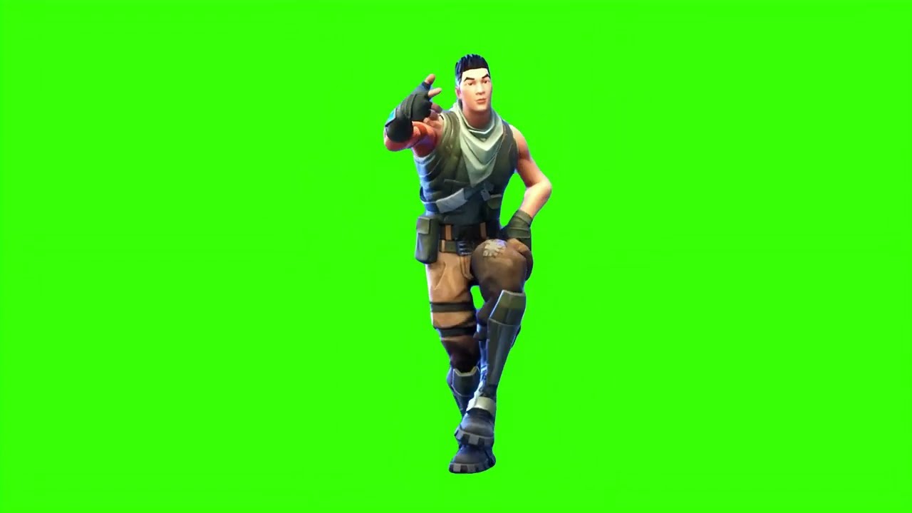 Fortnite dance (4K Green Screen 60fps) - YouTube
