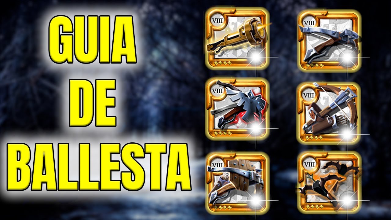 😱🔥 GUIA Avanzada de BALLESTAS | Mejores BUILDS | 🟠 Albion Online En ...