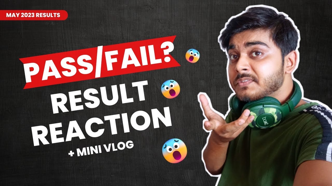 CA INTER RESULT REACTION 🔥🔥 | Pass or Fail?? | CA INTERMEDIATE MAY 2023 ...