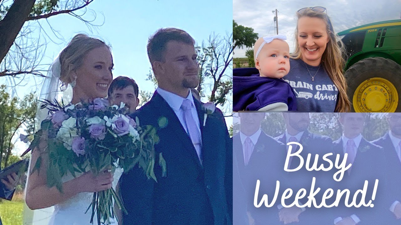 Laura Gets MARRIED And We Plant Beans - YouTube