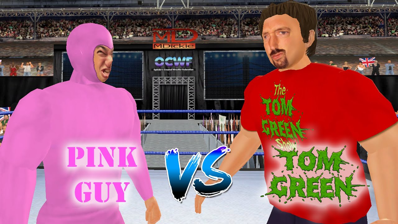 OCWF S0829 Pink Guy VS Tom Green - YouTube