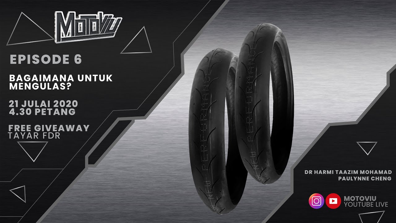 MOTOVIU NAK BAGI TAYAR RACE? 😱 - YouTube