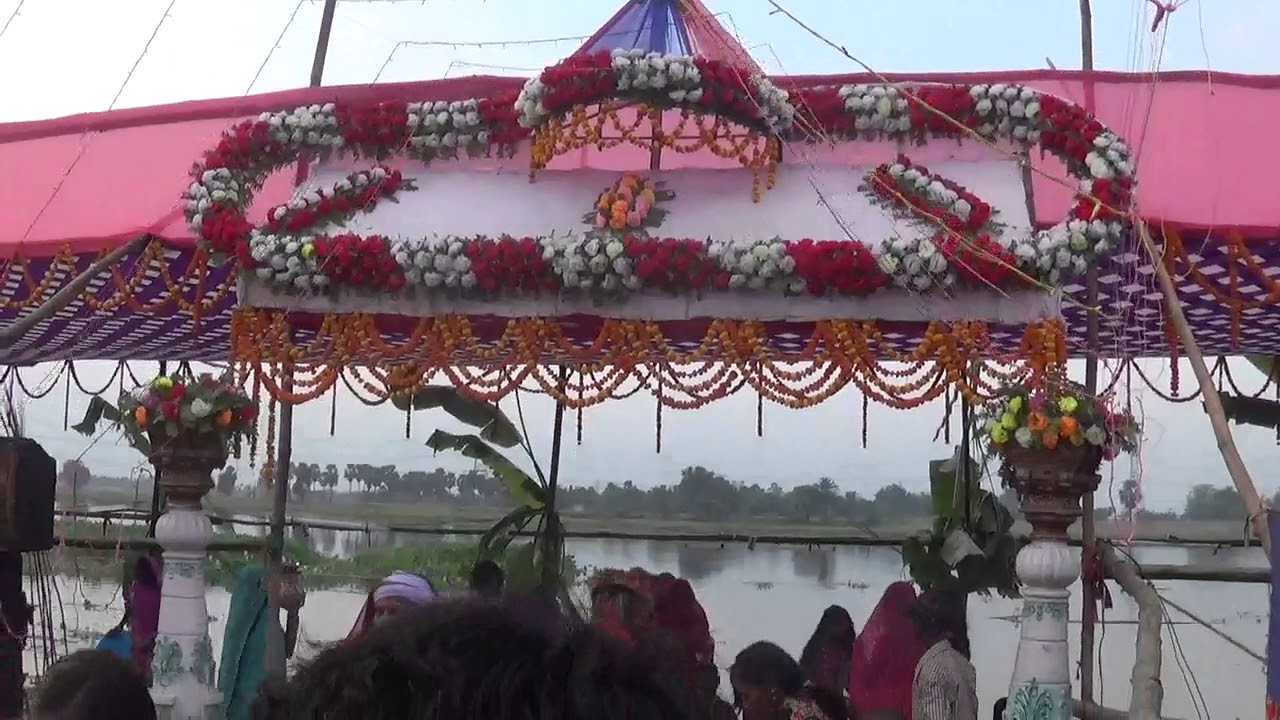 Sahani Chhath puja - YouTube