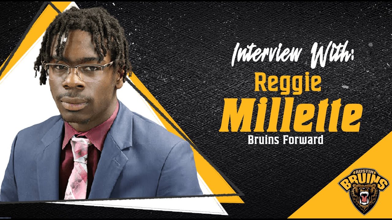 Austin Bruins Interview Series: Reggie Millette - YouTube