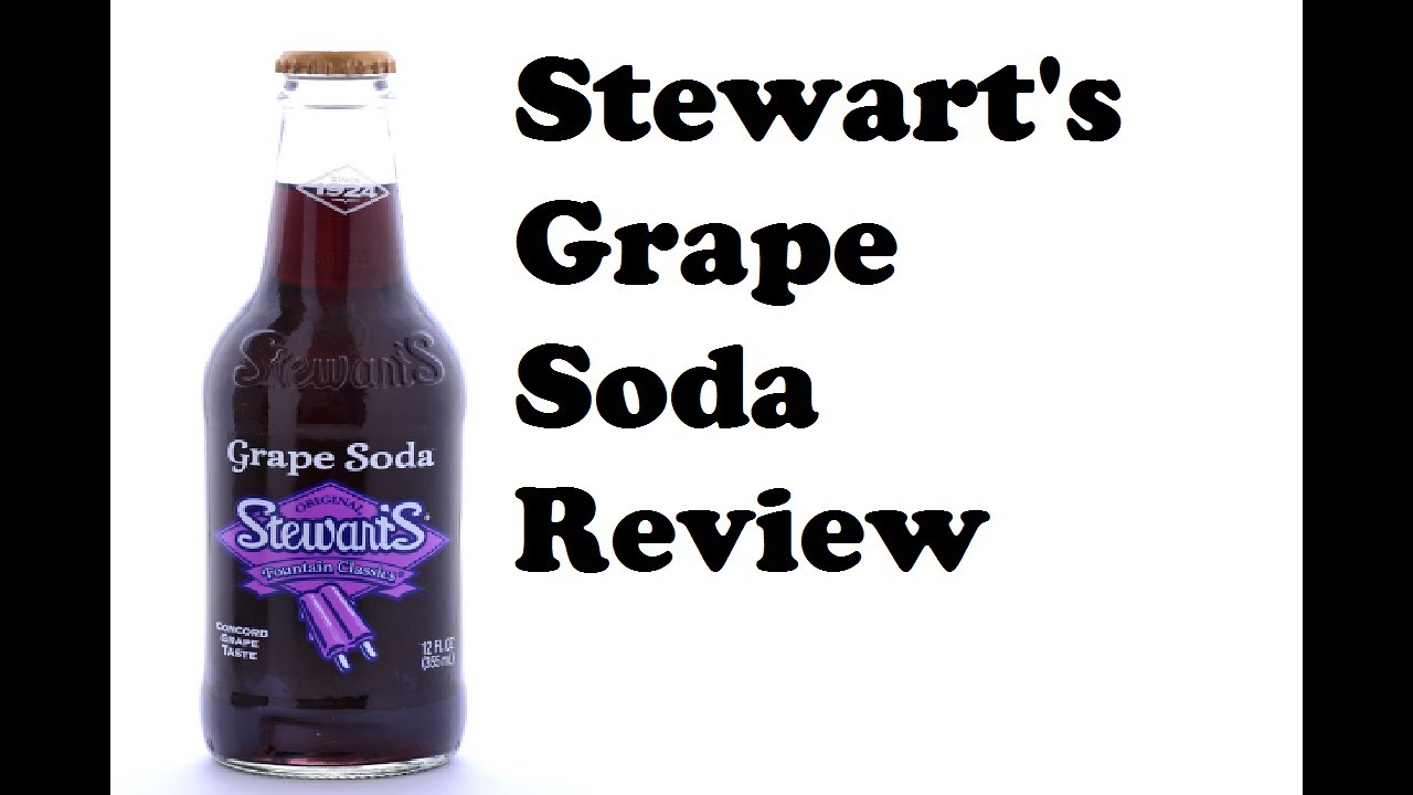 Stewart's Grape Soda Review - YouTube
