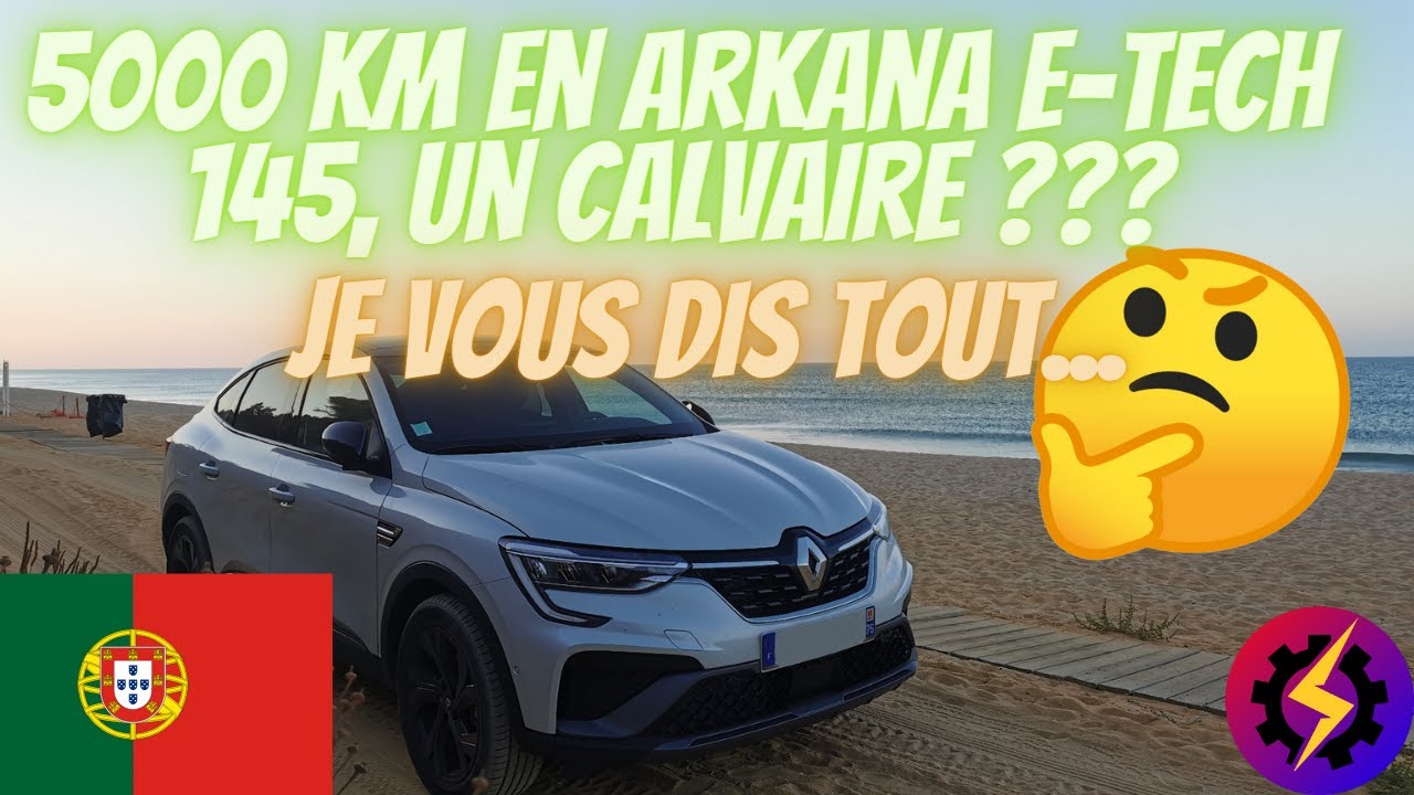 Road trip au Portugal #2 En RENAULT ARKANA E-TECH HYBRIDE 145 - YouTube