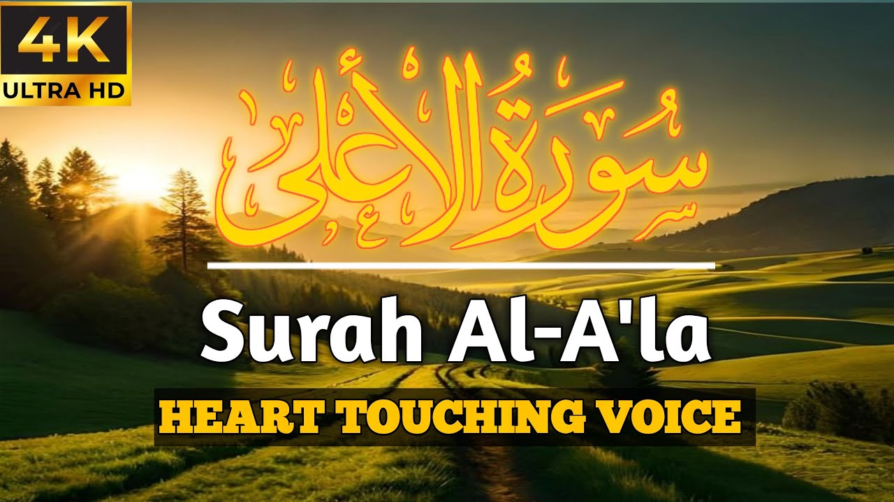 Surah Al-A'la - The Most High | Melodious Recitation | Heart Touching ...