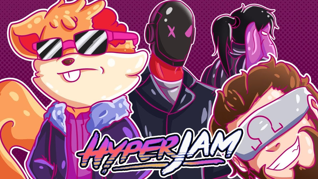 THIS GAME SO INTENSE! [HYPER JAM] w/Cartoonz, Ohm, Gorilla - YouTube