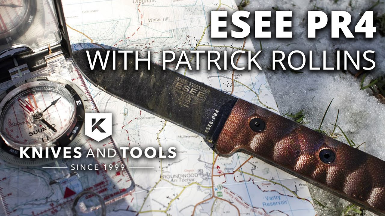 ESEE PR4 with knife designer Patrick Rollins of Randalls Adventure ...