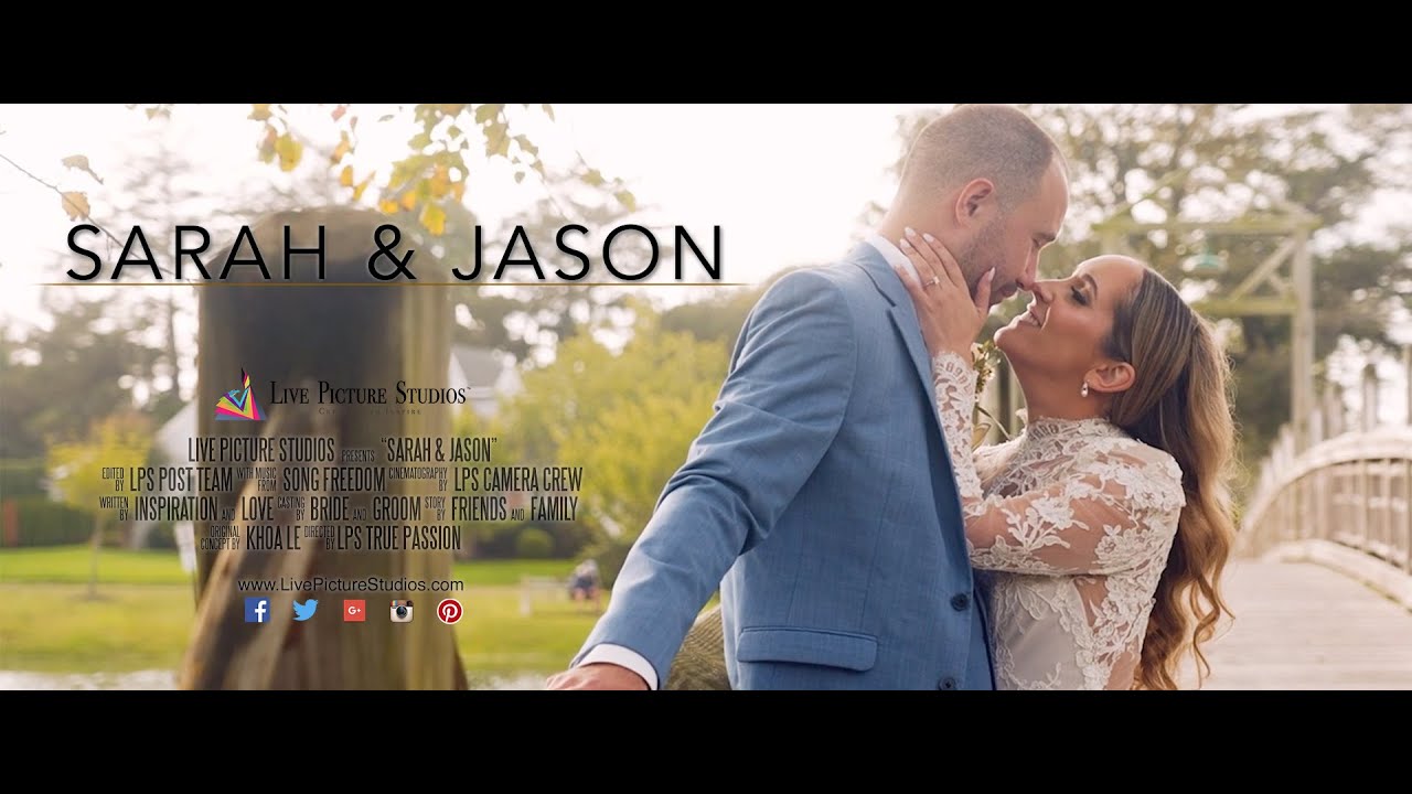 Sarah and Jason Wedding Highlight at The Shore Club, NJ - YouTube