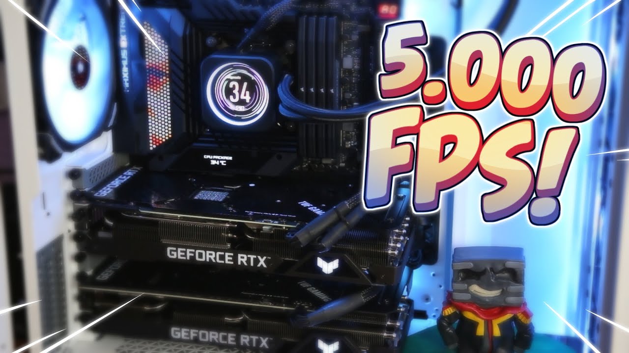 ¿Puede mi NUEVO PC mover Minecraft a 5000 FPS? - YouTube