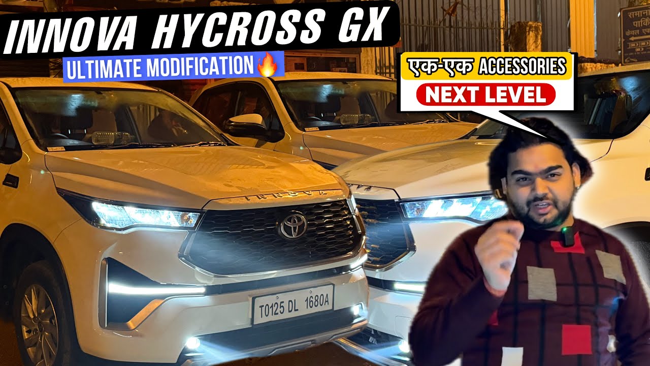 Innova Hycross Next Level Base to Top😍| Innova Hycross Modification🔥 ...