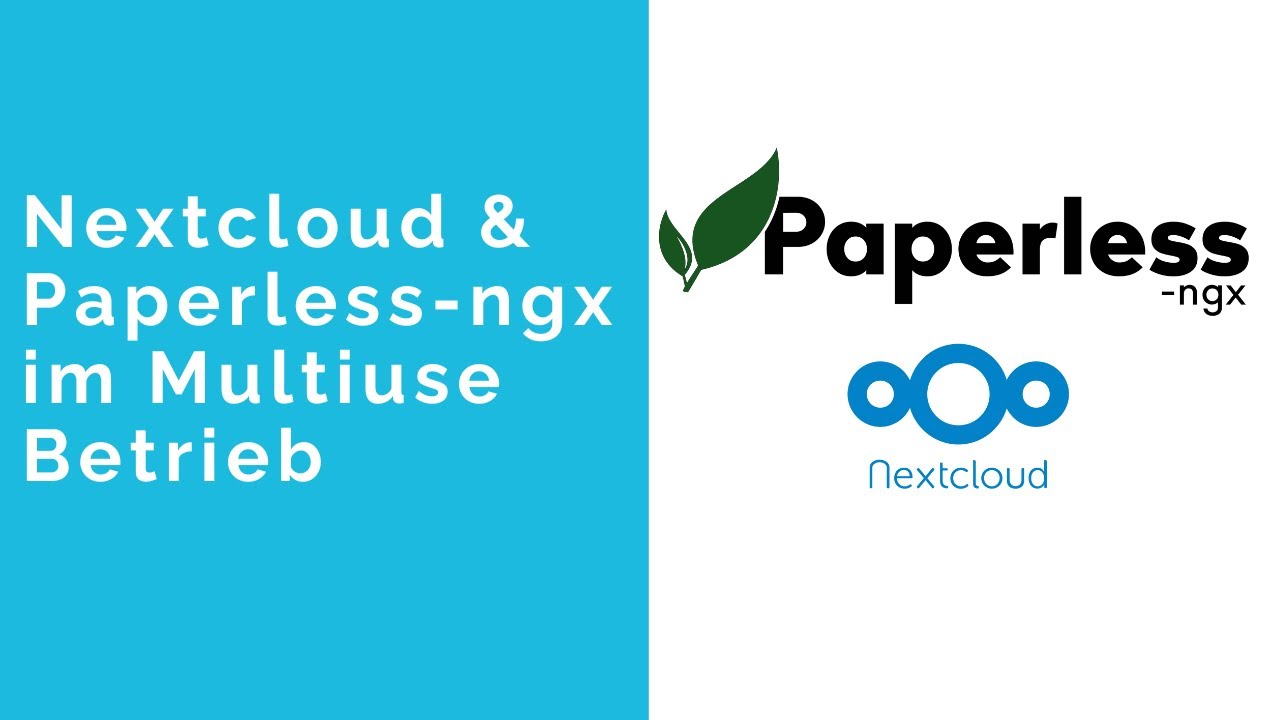 Nextcloud und Paperless ngx im Multiuser Betrieb - YouTube