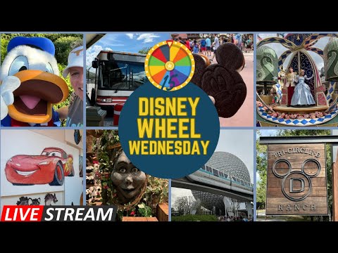 🔴 Live - Disney Wheel Wednesday - Walt Disney World 7.10.2024 - YouTube