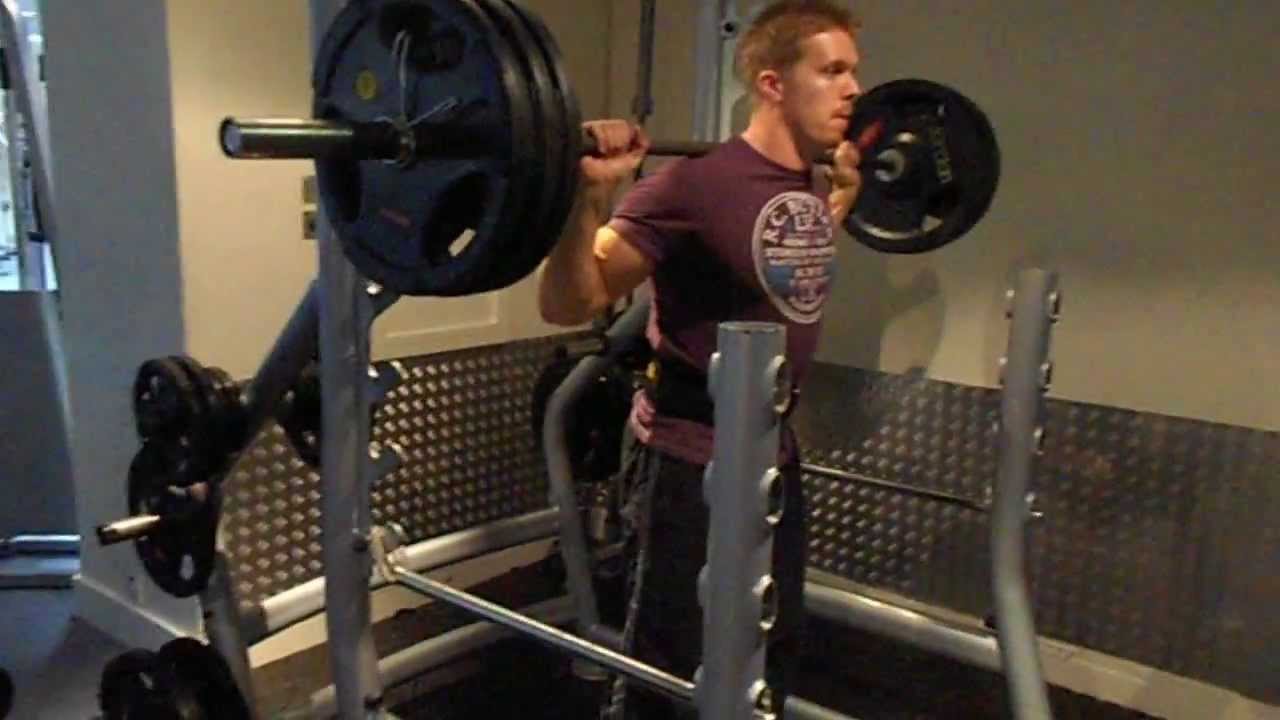 Squat 140kg Legs & Bicep Concentration Curl David Catherall - YouTube