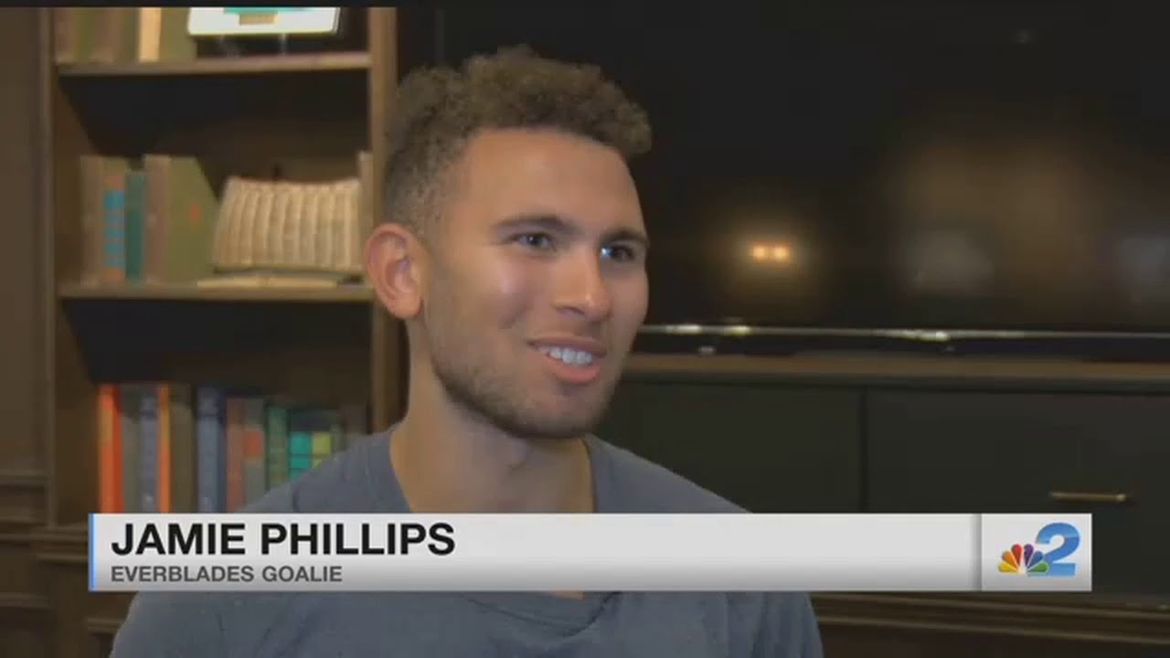 Hockey player eyes medical school as next career move - YouTube