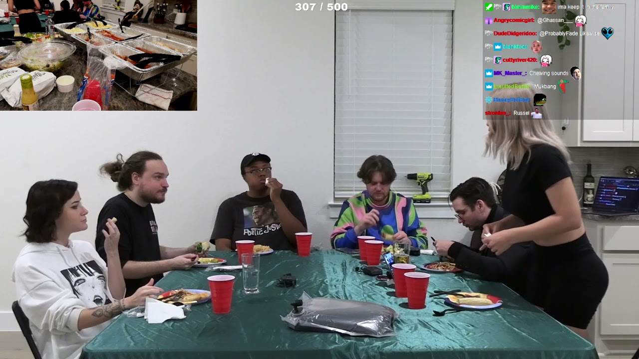 August 20, 2021 (GarretLA) | FAMILY DINNER EP2 WITH ALINITY, RUSSELL ...