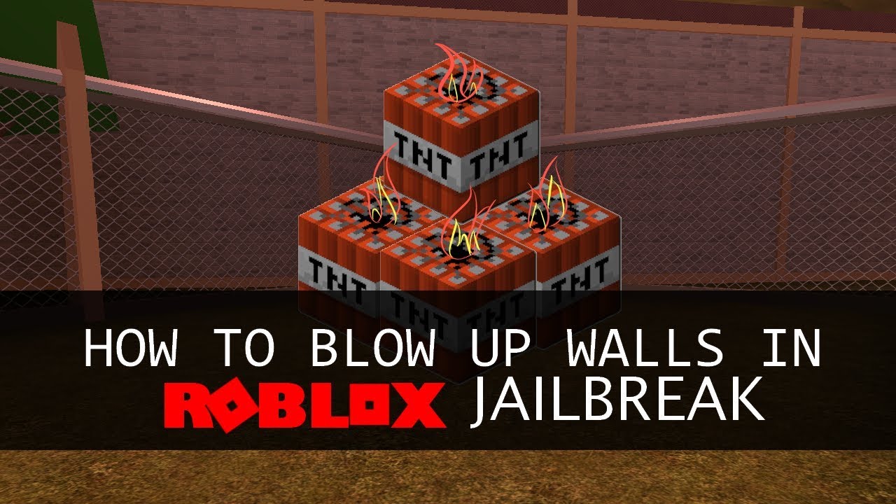 Roblox Jailbreak Escape In Under 2 Minutes (How To Blow Up Wall) - YouTube