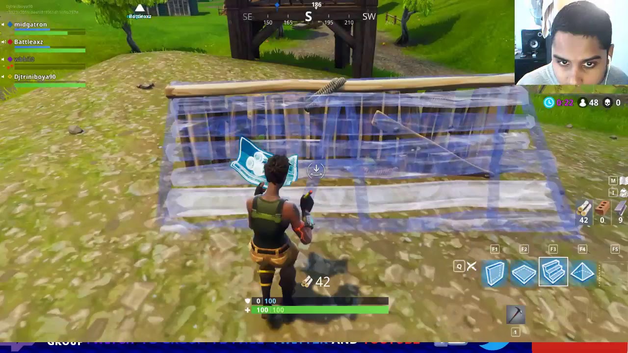 Andy Mohammed playing fortnite battle royal - YouTube