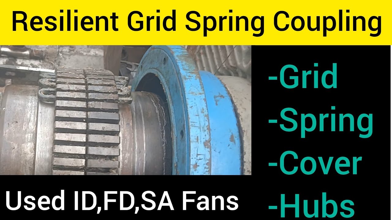 Resilient Grid Spring Coupling - YouTube
