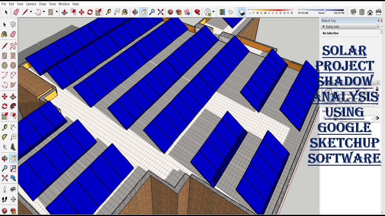 Solar Project Shadow Analysis using Google Sketchup Software | Google ...