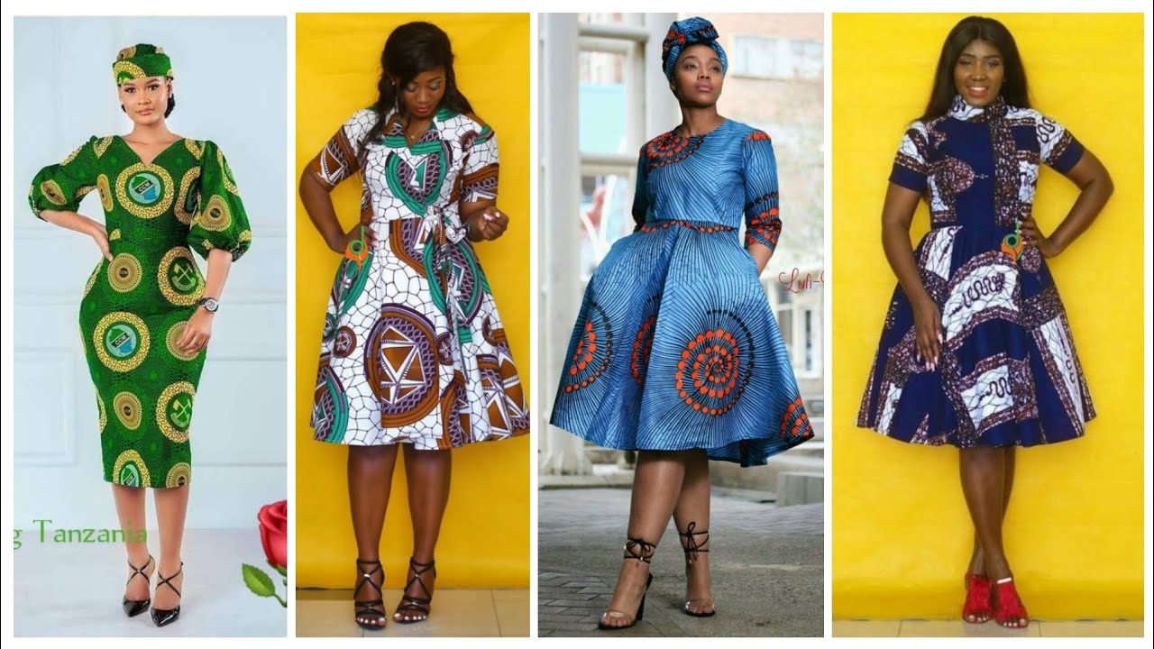 TAZAMA HAPA MISHONO MIZURI YA MAGAUNI MAFUPI YA VITENGE INAYOVUTIA SANA ...