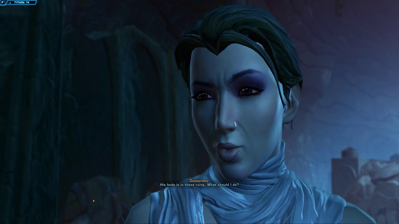 Rey in SWTOR--Tython P14 - YouTube