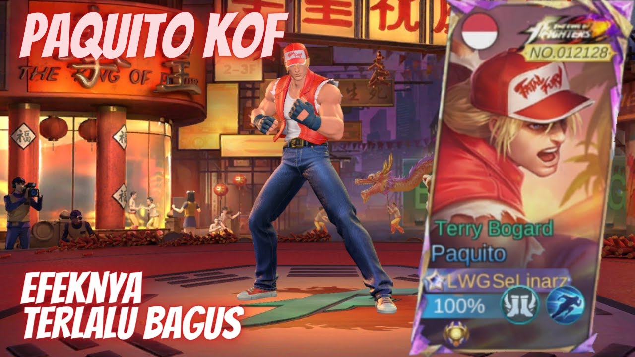 REVIEW SKIN PAQUITO KOF, SKIN KOF TERBAIK - Mobile Legends - YouTube