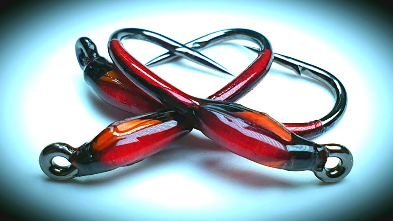 Fly Tying a Red and Black Winter Buzzer - YouTube