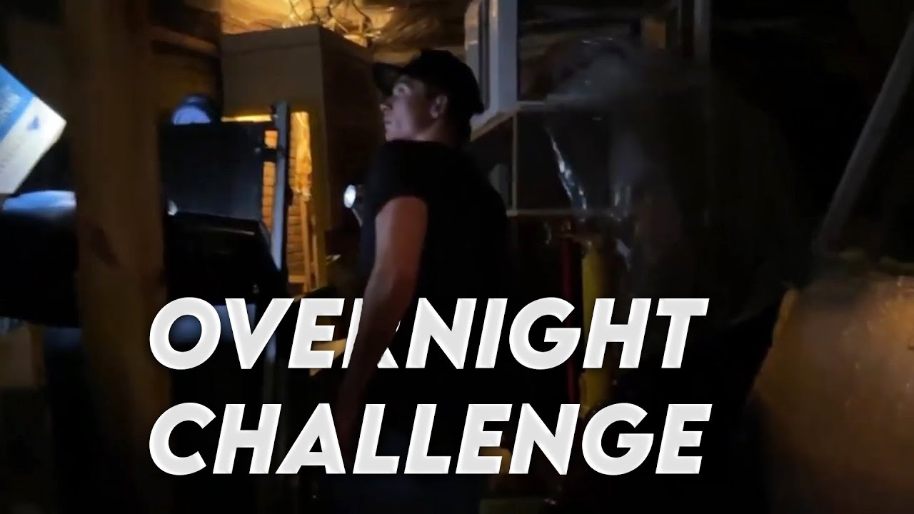 Overnight Gym Challenge - YouTube
