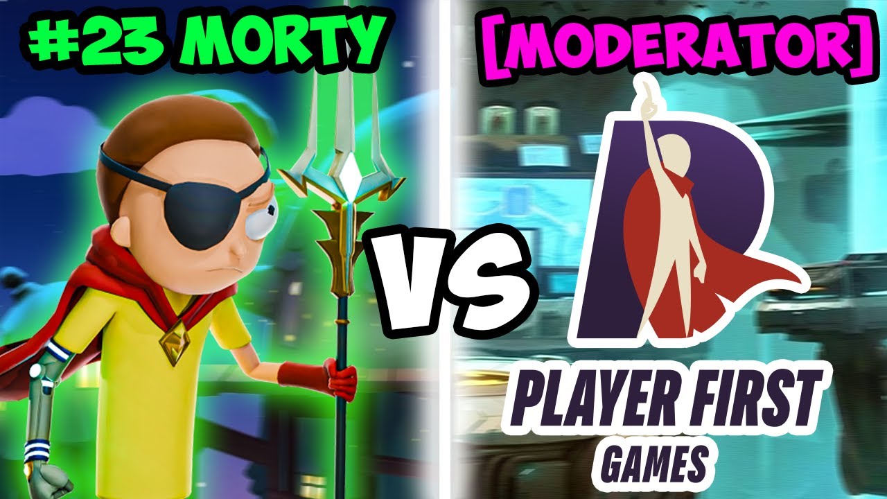 I Played A Player First Games Employee.. (Top Morty High Level Ranked ...