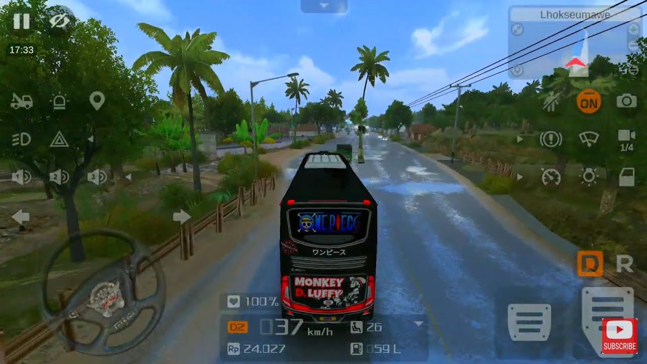 🌀 INSANE One-Piece Bus Mayhem! The Wildest Ride Yet in Bus Simulator ...