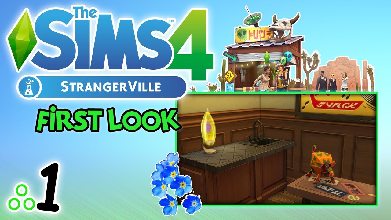 First Look: THE SIMS 4: StrangerVille [1/4] - "Lampka z lawą " - YouTube