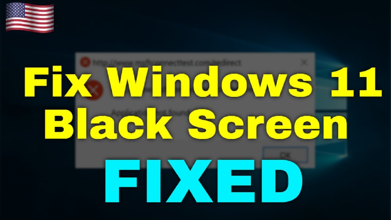How to Fix Windows 11 Black Screen - YouTube