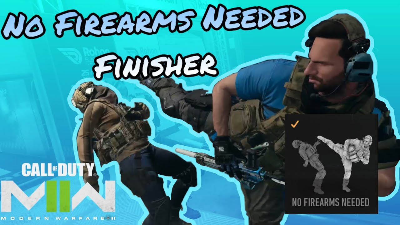 No Firearms Needed Finishing Move (MESSI OPERATOR BUNDLE) | Modern ...
