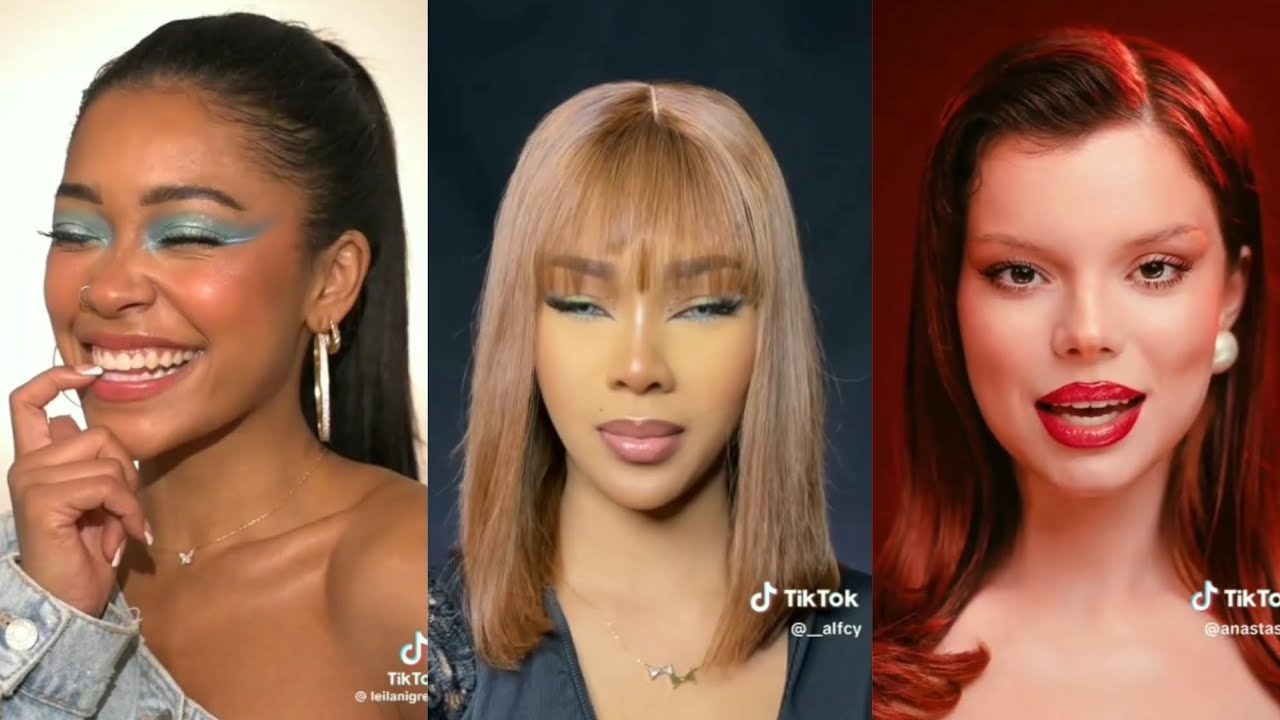 TIKTOK MAKEUP TRANSITION COMPILATION PART 1 - YouTube