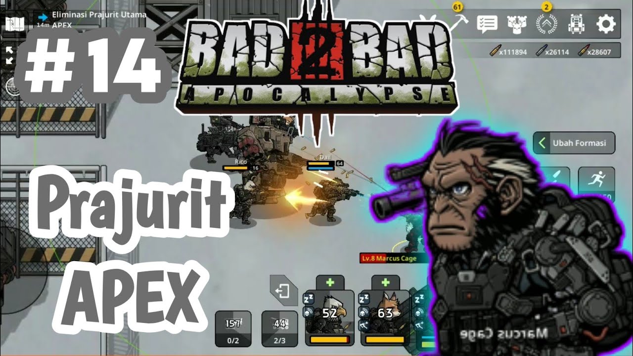 Marcus Sang Prajurit Elite APEX! - Bad 2 Bad: Apocalypse - Gameplay ...
