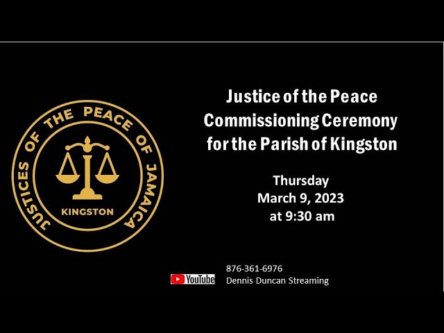 The Justice Of Peace Emblem