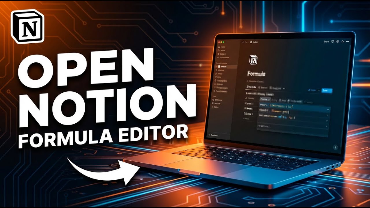 How To Open Notion Formula Editor - YouTube