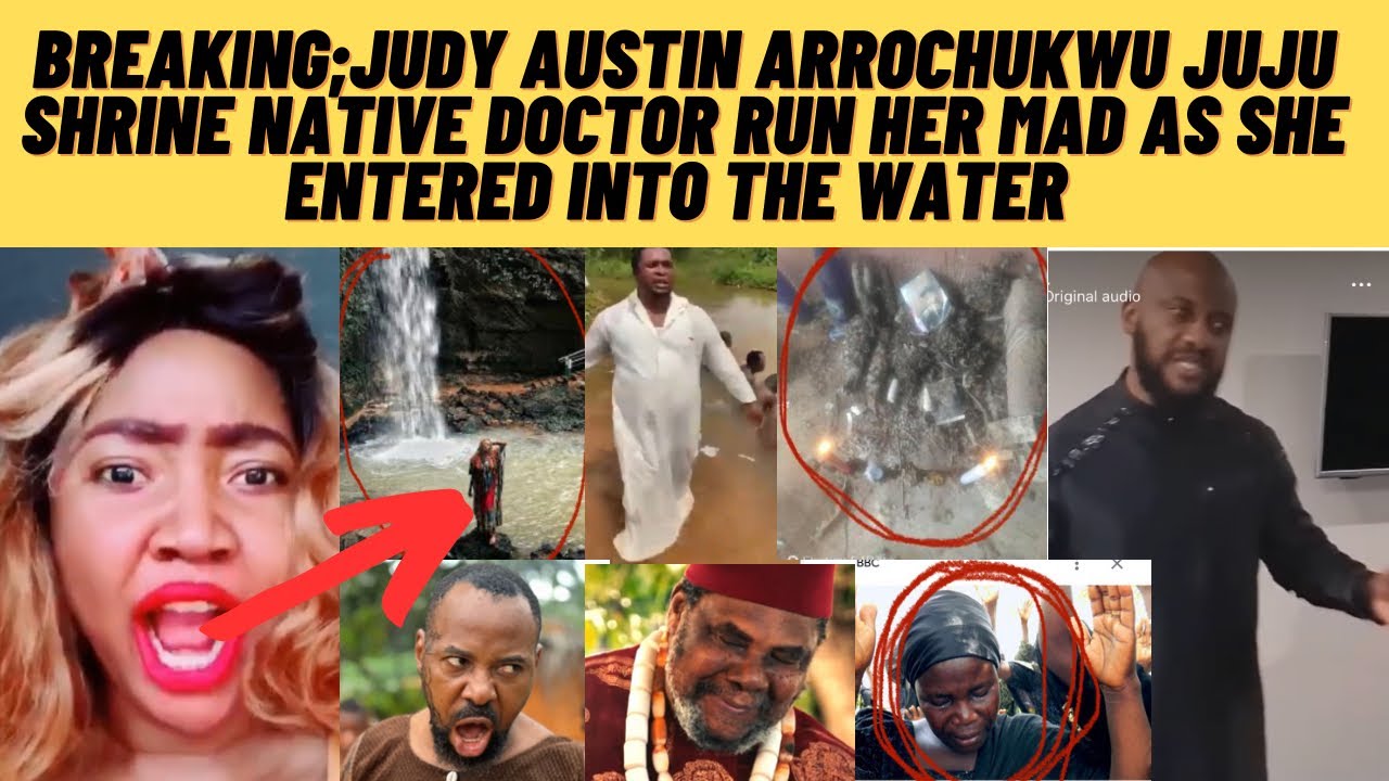 OMG: judy austin ARROCHUKWU JUJU shrine cave native doctor done run her ...