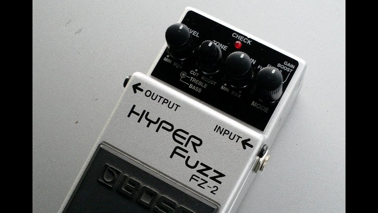 BOSS FZ-2 HYPER FUZZ - YouTube