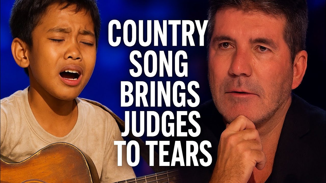 “Poor Filipino Boy’s Country Song Made Simon Cowell Cry! | Emotional ...