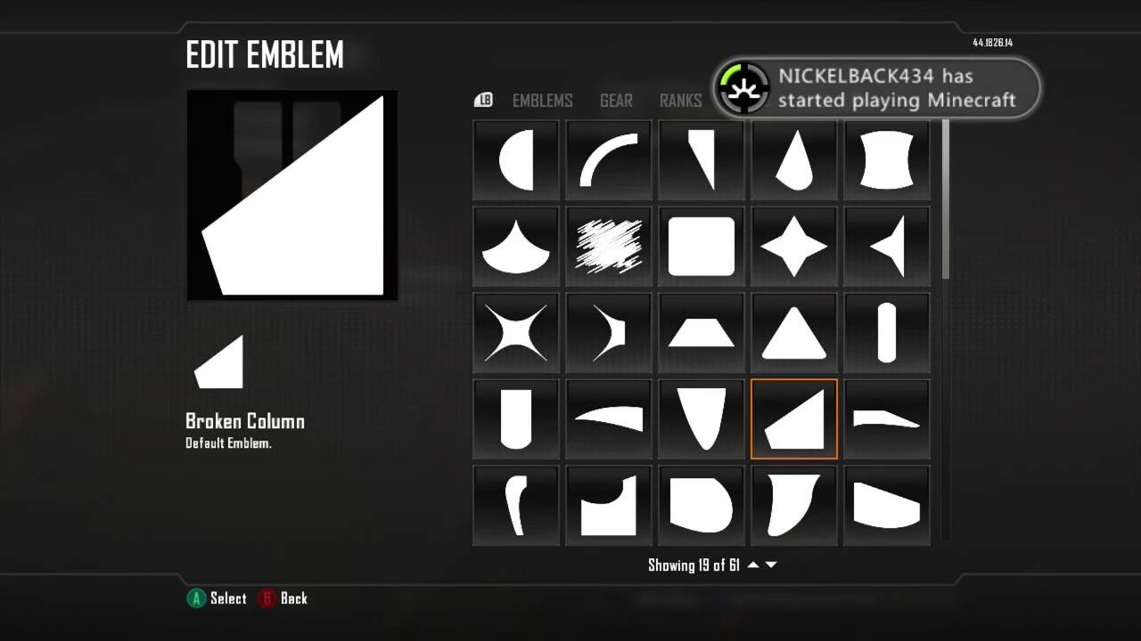 BO2 Emblem Tutorial- Bo2 logo - YouTube