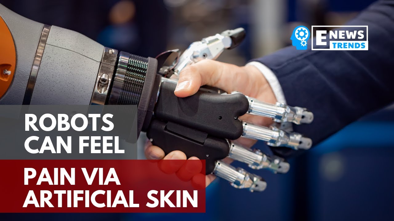 Robots Can Feel Pain via Artificial Skin - YouTube