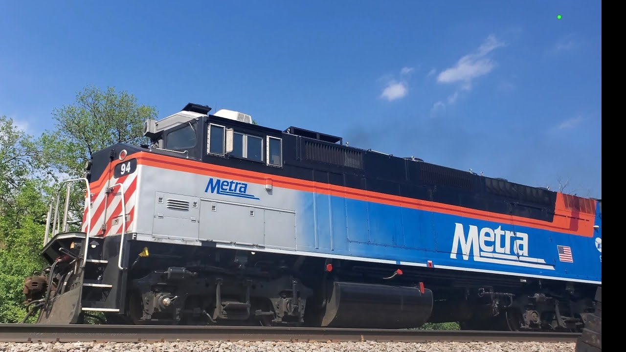 Metra 94 from Chicago Union station to Elgin IL June 7th 2022 - YouTube