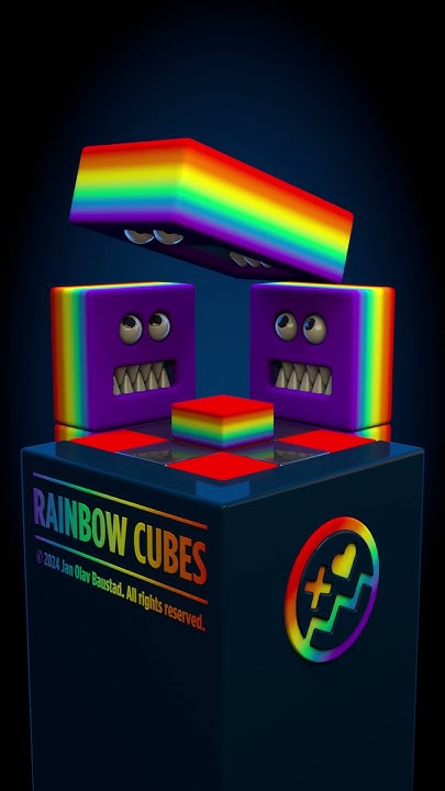 Rainbow Cubes 🌈 - YouTube